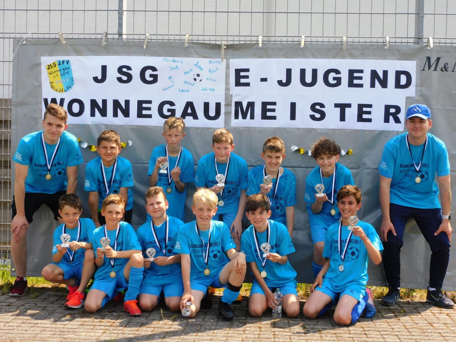 E1 der JSG Wonnegau holt sich den Meistertitel - JSG Wonnegau JFV 2010 ev